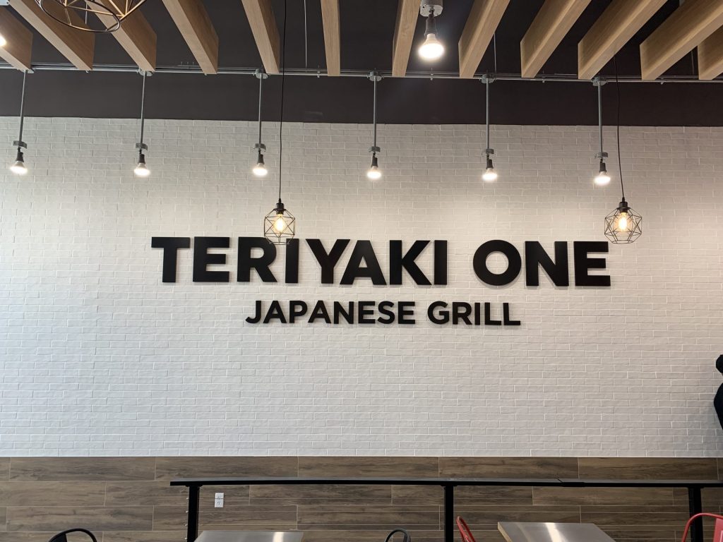 Pin mounted signage - JP SIGN STUDIO