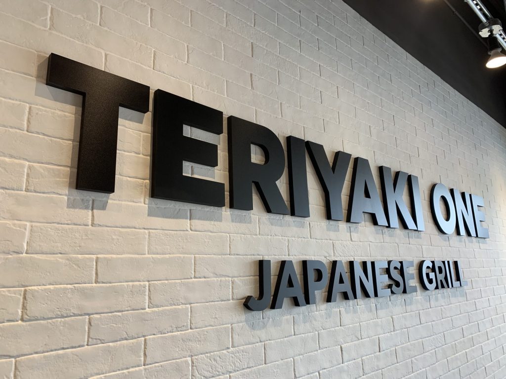 Pin mounted signage - JP SIGN STUDIO